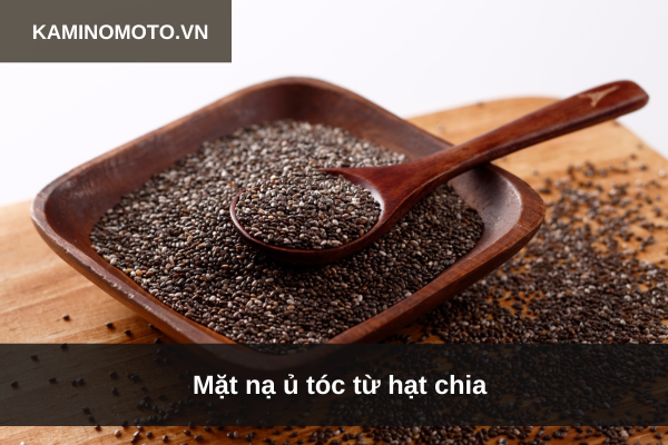 Mặt nạ ủ tóc từ hạt chia